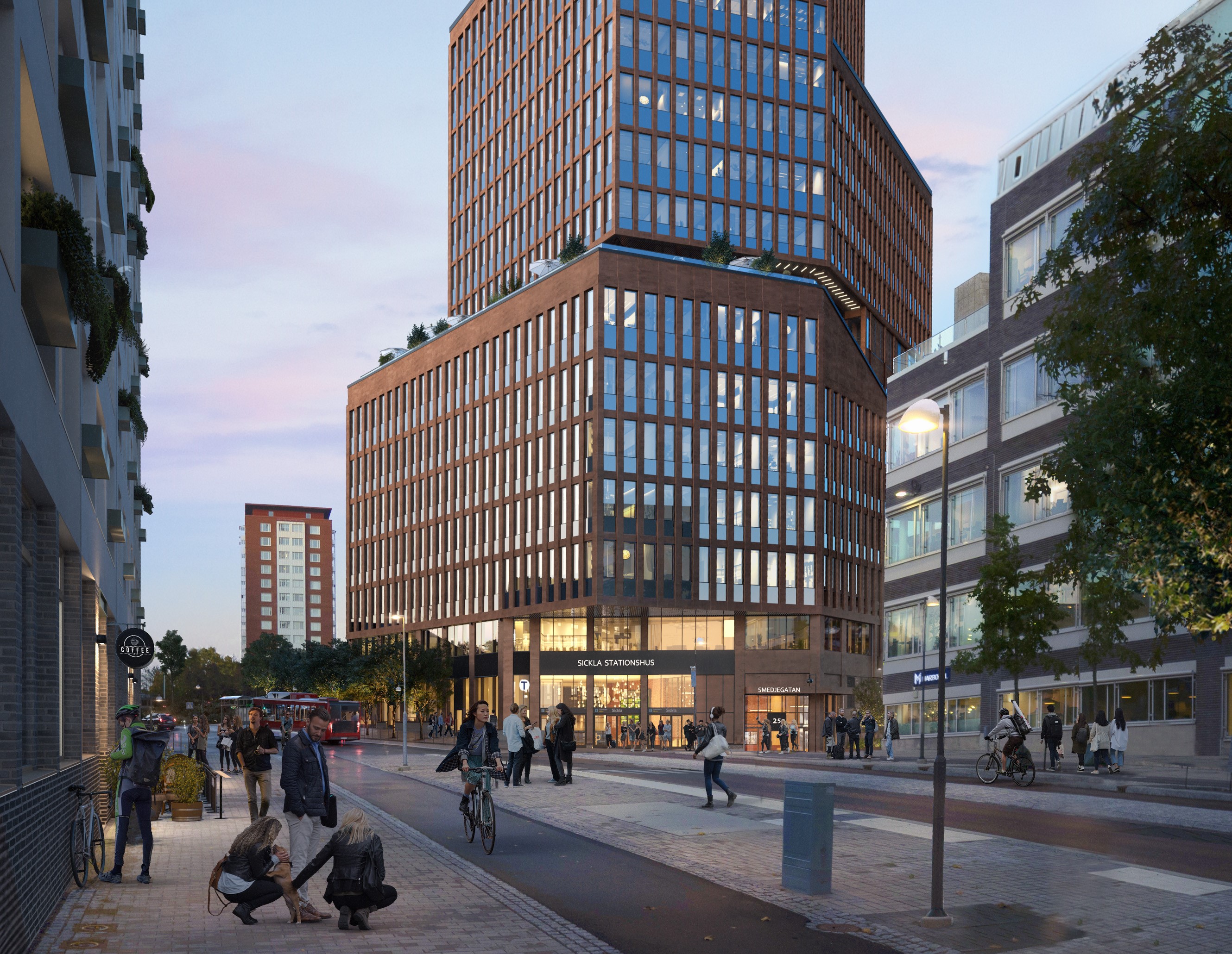 Sickla Central - Stockholms nya landmärke